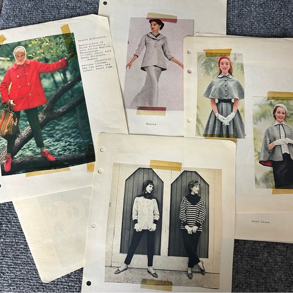 Vintage | Other | Vintage Mcm Fashion Class Notes From 95s Hand Typed ...